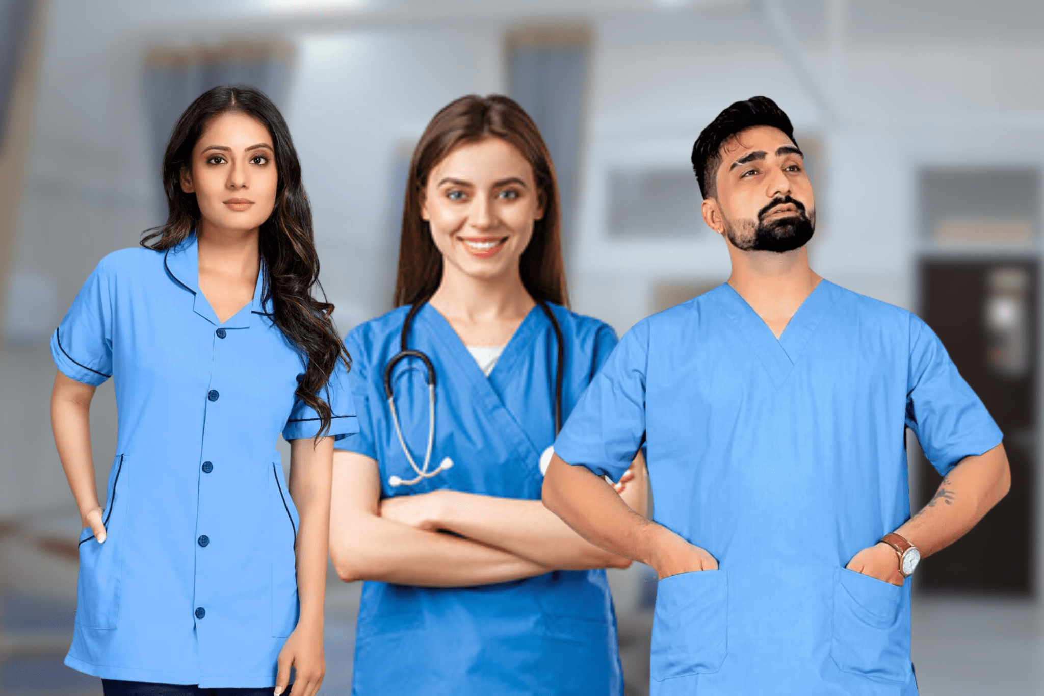 Common Types of Medical Uniforms | Uniform Weavers India
